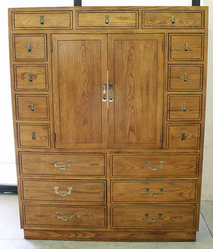 Henredon Armoire Cabinet