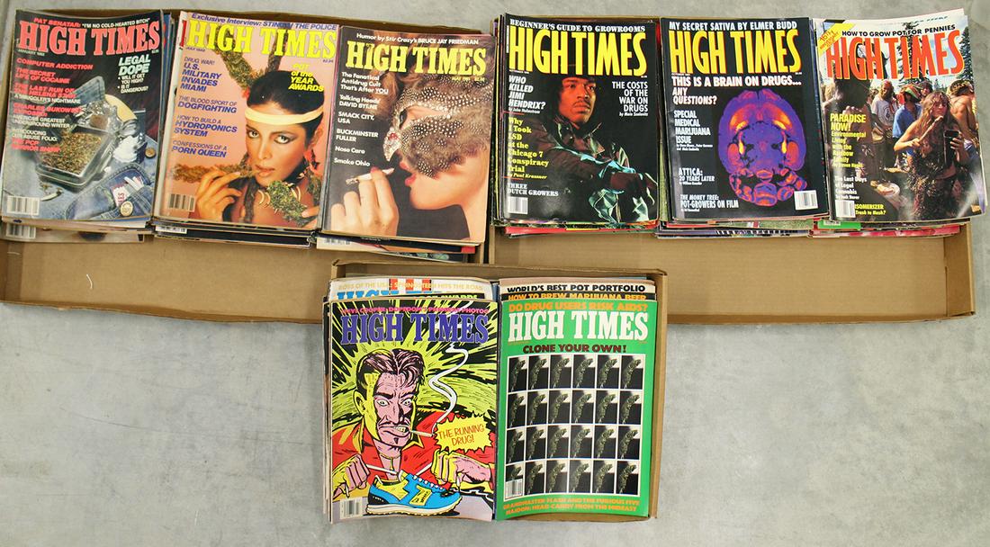 120+ High Times Magazine Collection