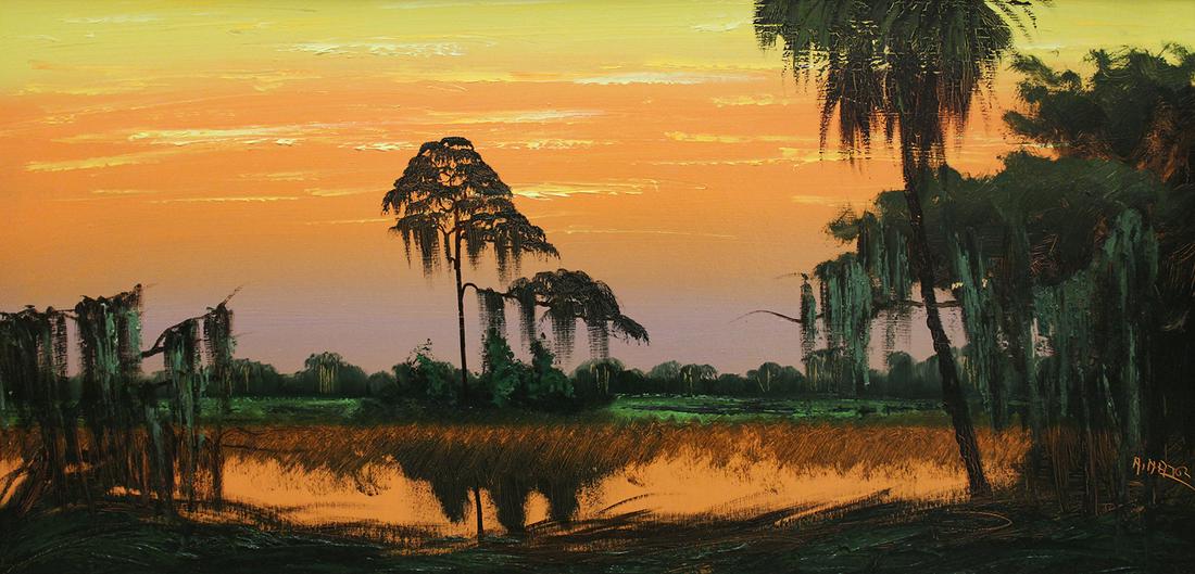 Alfred Hair Highwaymen Painting