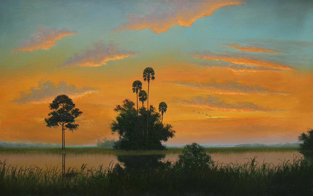 George Buckner Highwaymen Painting