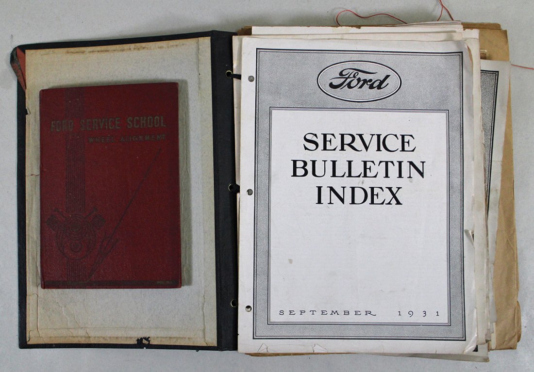 VINTAGE FORD SERVICE BULLETIN BINDER - Jan 16, 2021 | Vero Beach ...