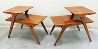 (2) MID CENTURY DREXEL TWO TIER STEP TABLES - May 08, 2021 | Vero Beach ...