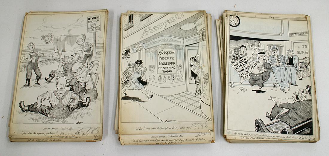 (30) Joseph Lee Cartoonist Drawings