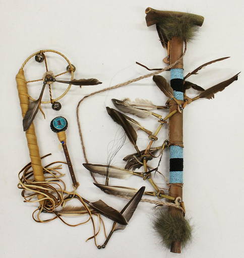 (3) NATIVE AMERICAN INDIAN DANCE RATTLES - Dec 04, 2021 | Vero Beach ...