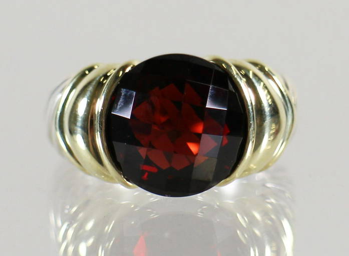 DAVID YURMAN STERLING & 14K GARNET RING - Jan 22, 2022 | Vero Beach ...