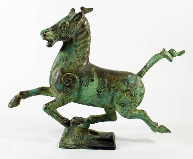 Chinese Bronze Flying Horse Of Gansu