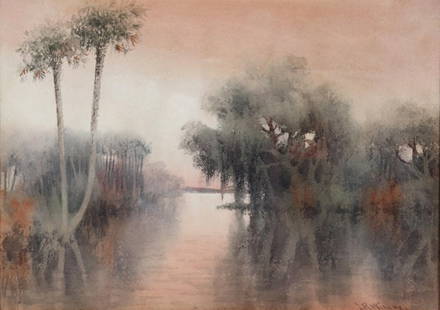 Early 20th Century Florida Painting