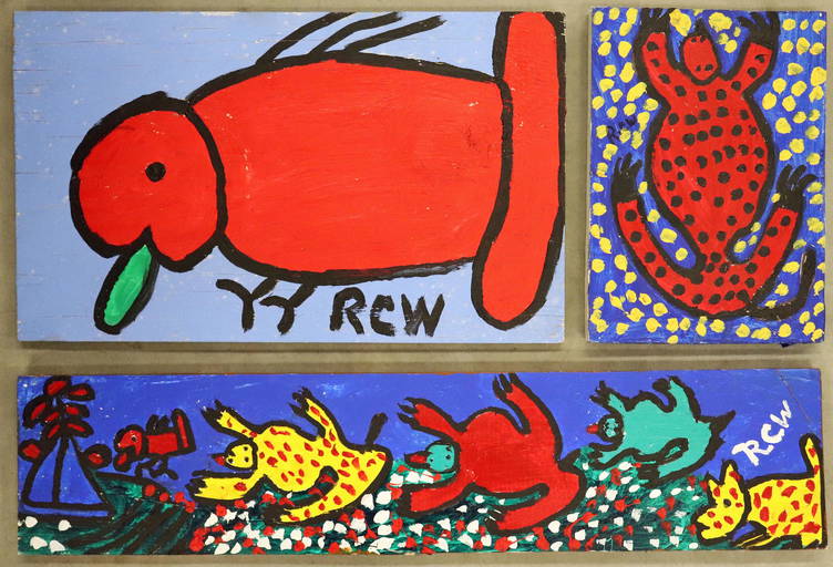 (3) RUBY C. WILLIAMS FOLK ART PAINTINGS - Jun 25, 2022 | Vero Beach ...
