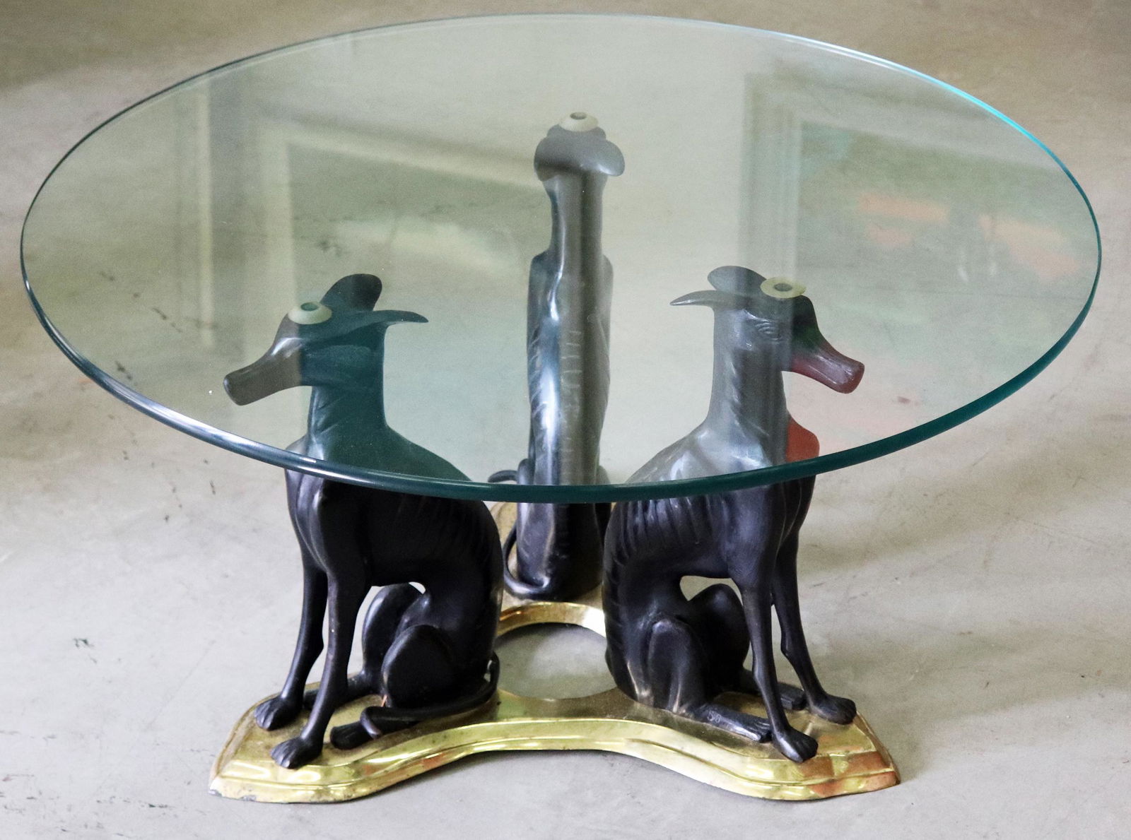 Maitland Smith Whippet Dog Table
