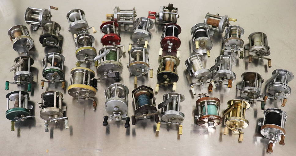 Vintage Fishing Reel Collection