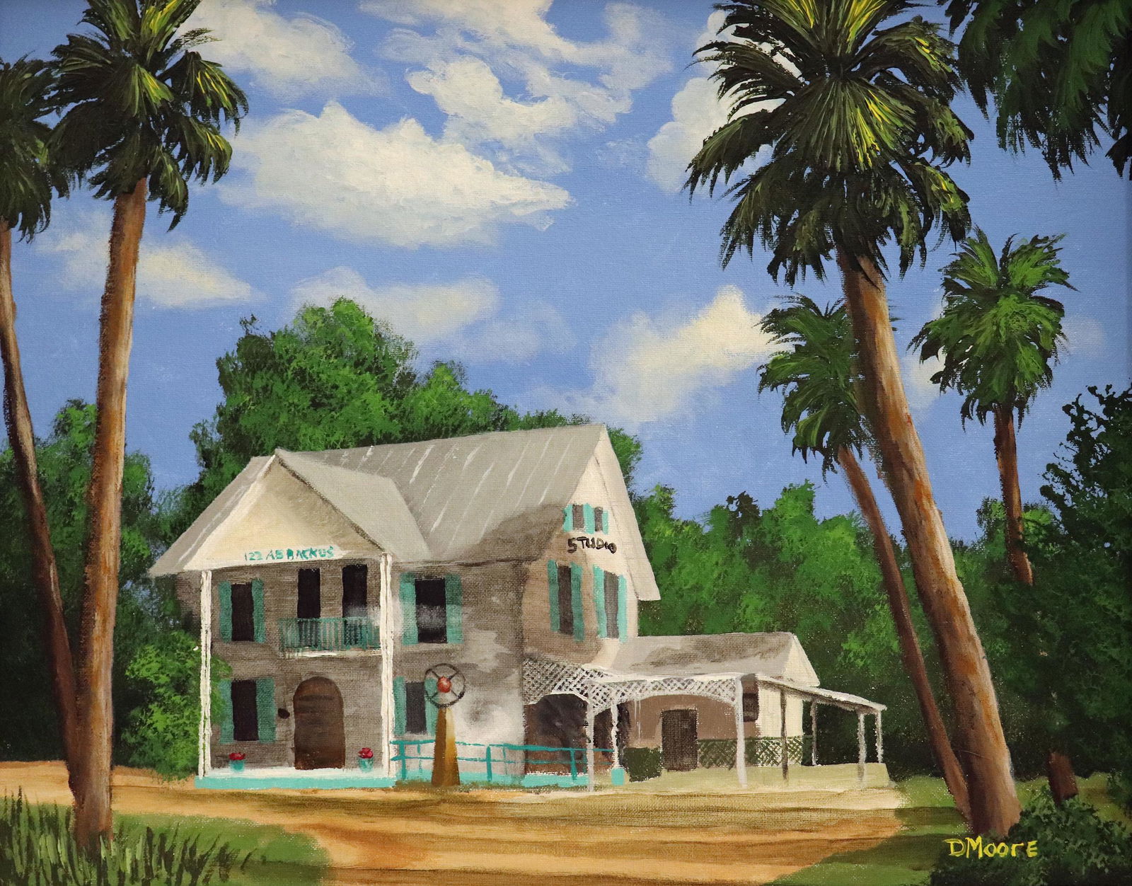 DOUGLAS E. MOORE PAINTING - A.E. BACKUS HOUSE (#0039) on Jan 14, 2023 ...