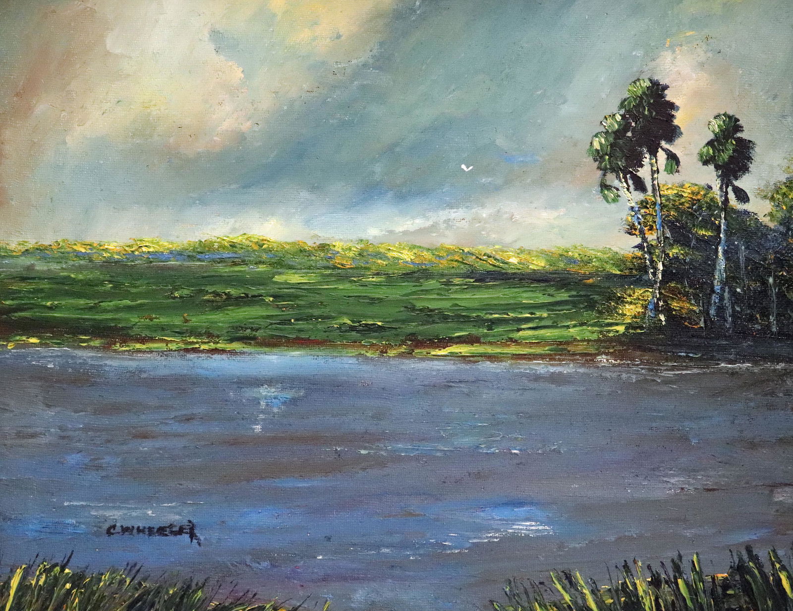 CHICO WHEELER FLORIDA RIVER HIGHWAYMEN PAINTING (#0110) on Jan 14, 2023 ...