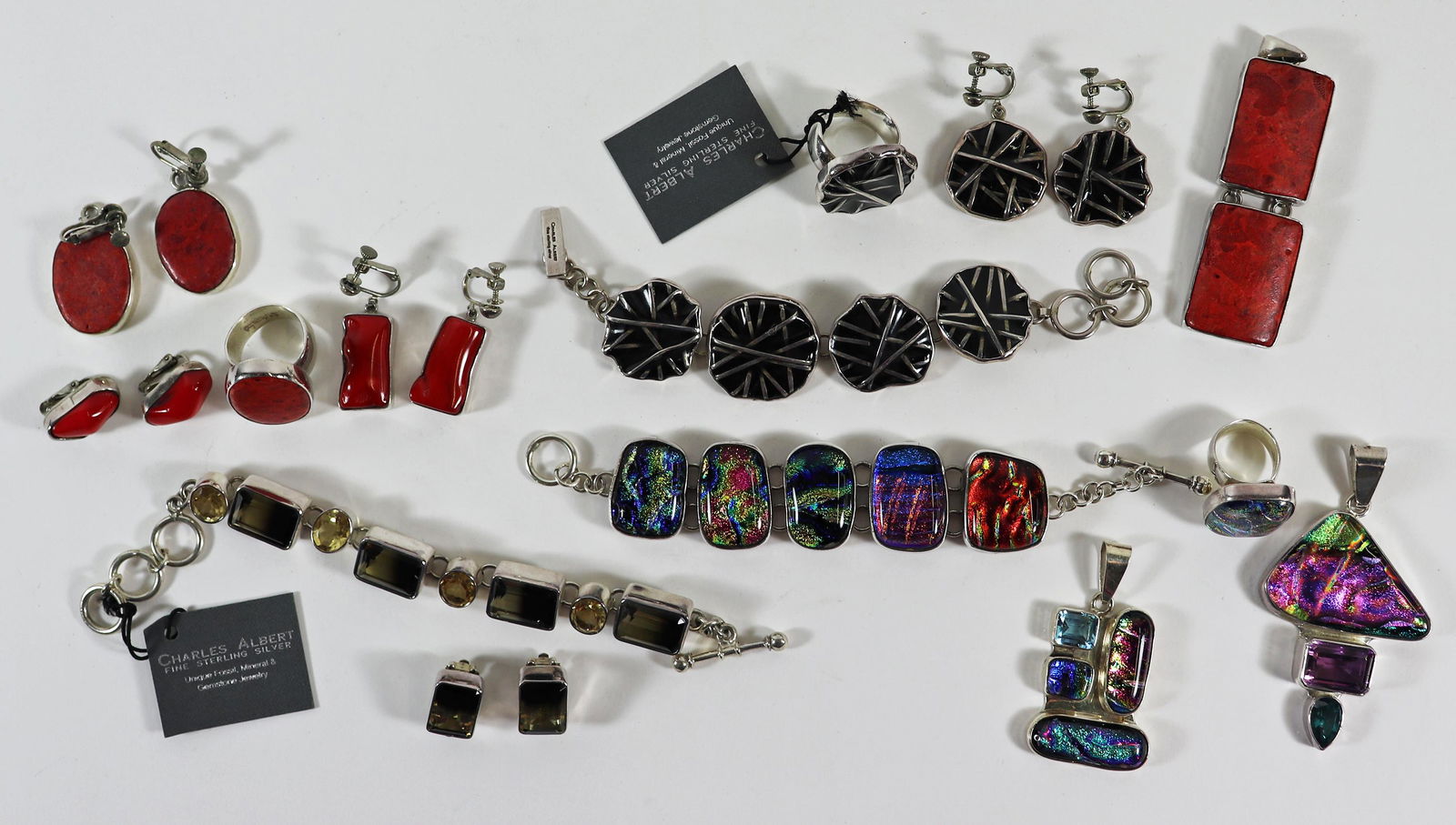 Charles Albert Sterling Silver Jewelry