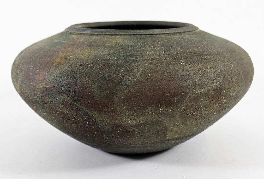 Michael Weinberg Raku Pottery Vase Auction