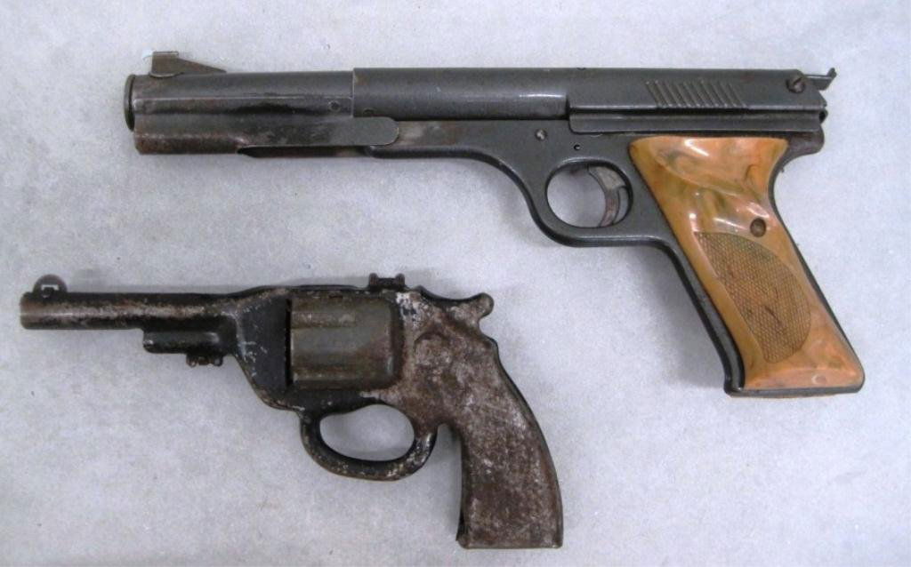 Daisy No. 177 Pellet Gun & Cast Iron Toy Gun