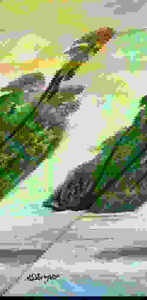 Rodney Demps Sunrise Palms Highwaymen Painting Auction