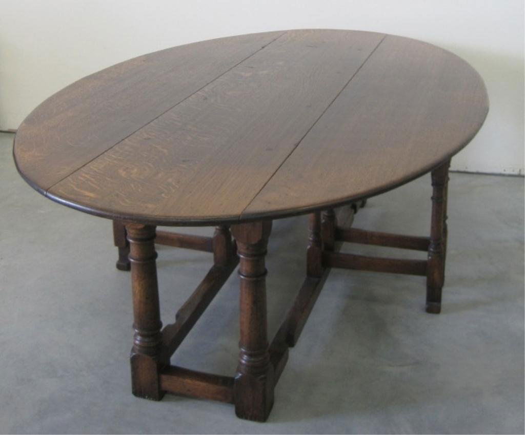 IRISH or ENGLISH OAK WAKE TABLE