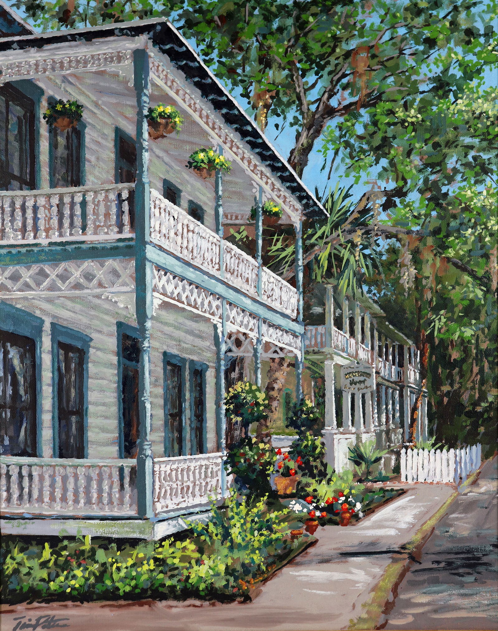 Tim Peterson "st. Augustine Bed & Breakfast" Auction