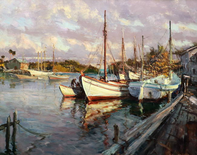 Robert C. Gruppe "sponge Boats, Tarpon Springs"