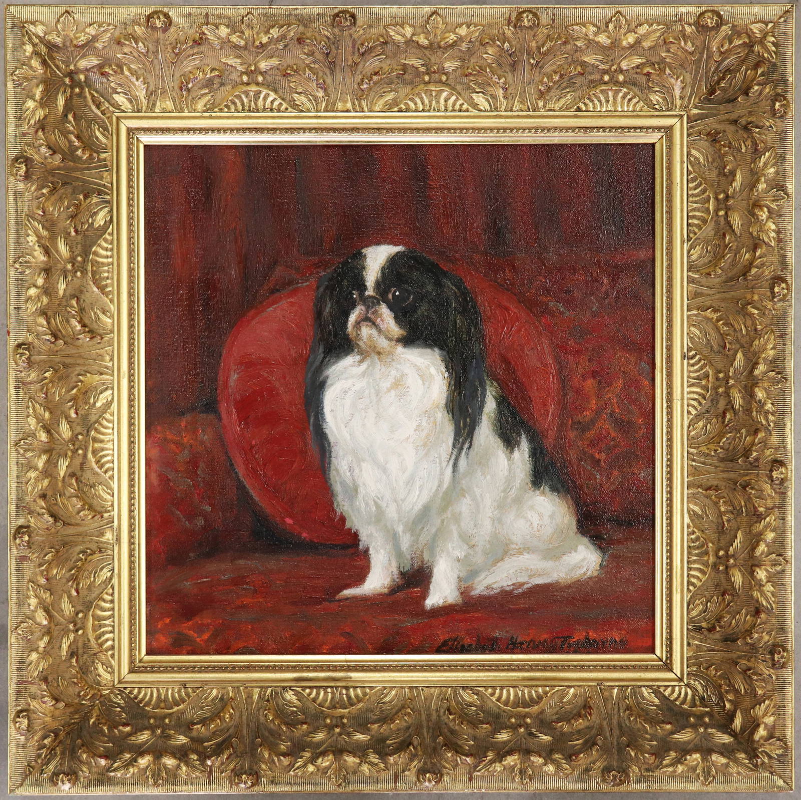 Elizabeth Harvey Trehame Japanese Chin Painting Auction