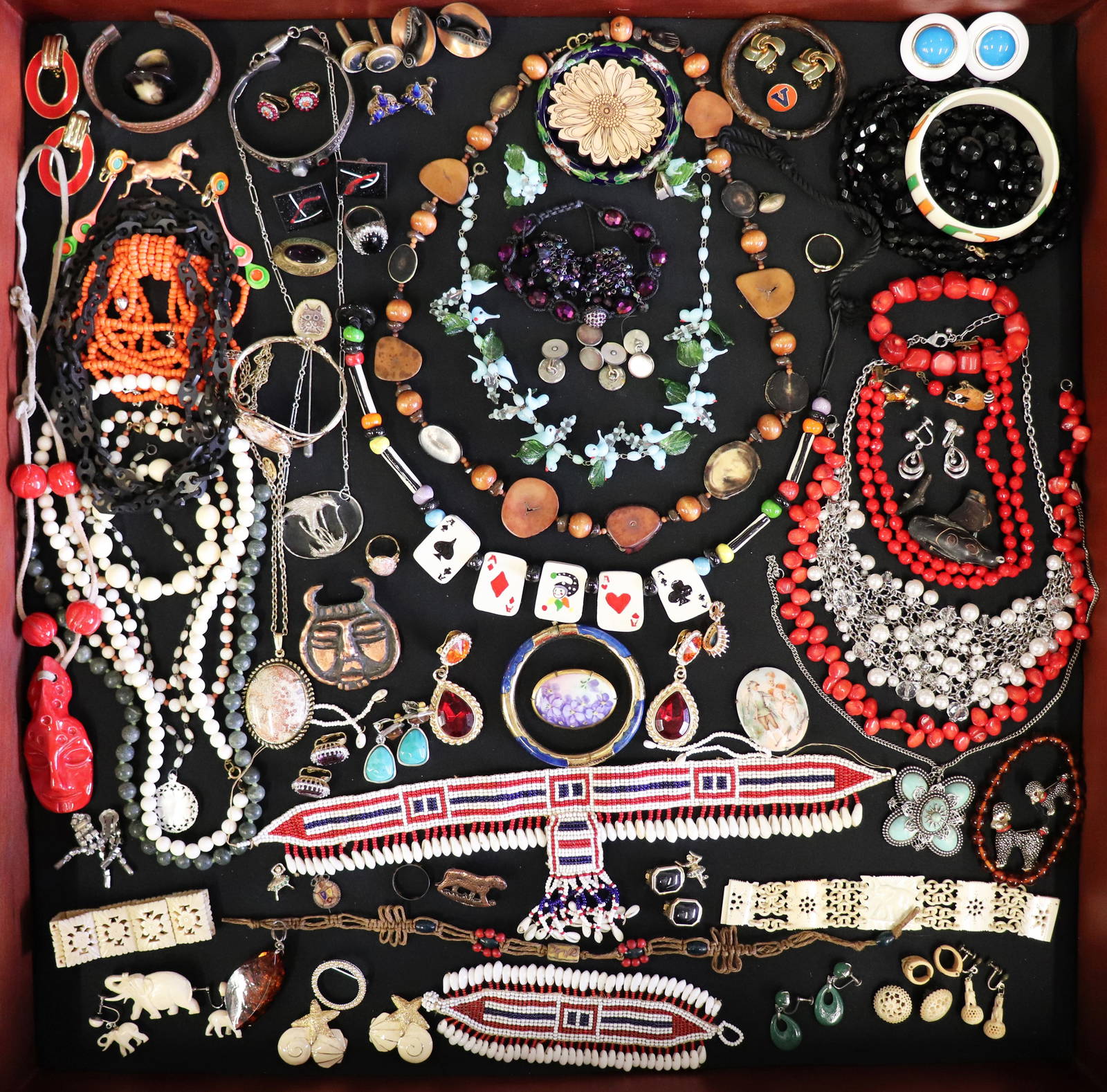 Vintage Costume Jewelry Collection Auction