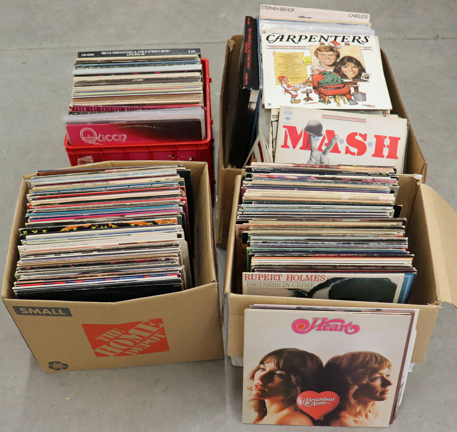 Vintage Lp Album Collection Auction
