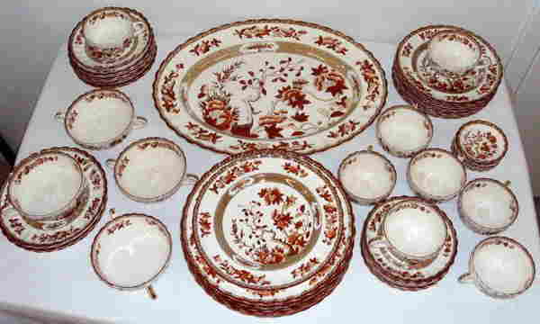 COPELAND SPODE INDIA TREE CHINA SET - Aug 25, 2012 | Vero Beach Auction in Florida