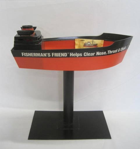 Fisherman's Friend Advertising Store Display Boat