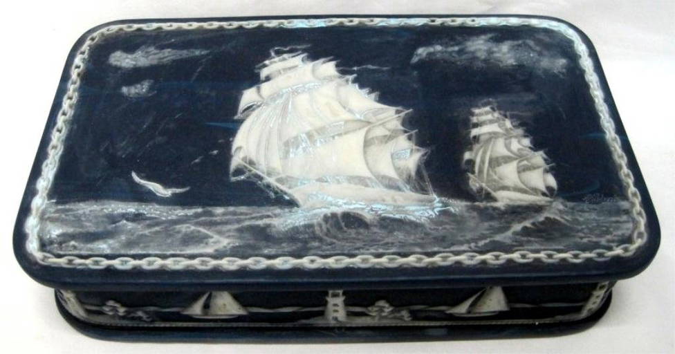 JW ROBERTS INCOLAY STONE JEWELRY BOX - Oct 27, 2012 | Vero Beach ...