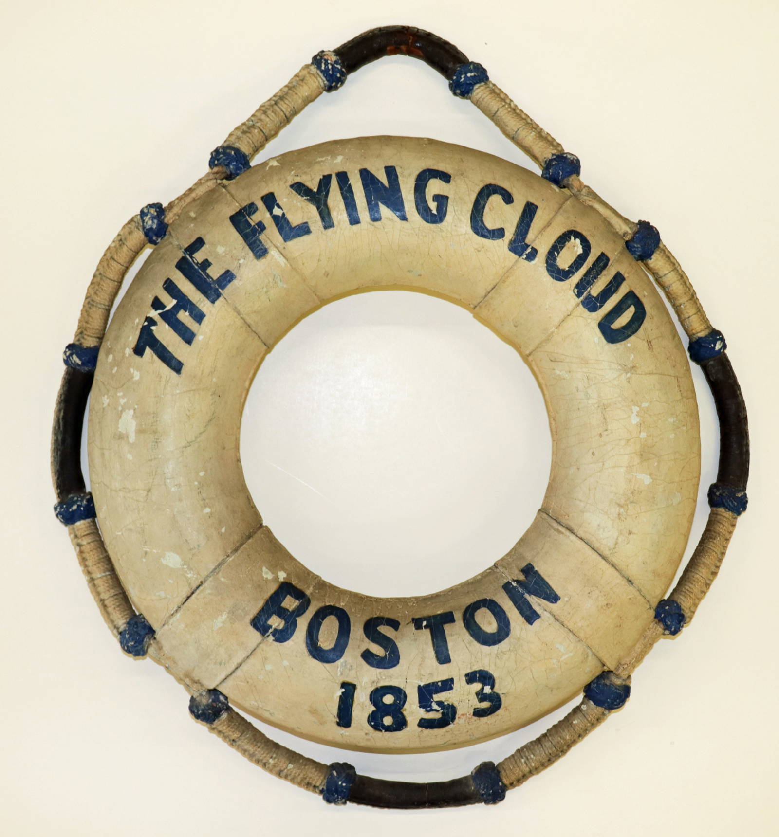 The Flying Cloud Boston 1853 Life Preserver Auction