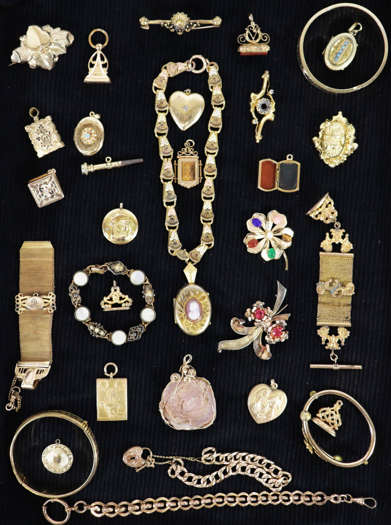 Victorian Jewelry Collection Auction