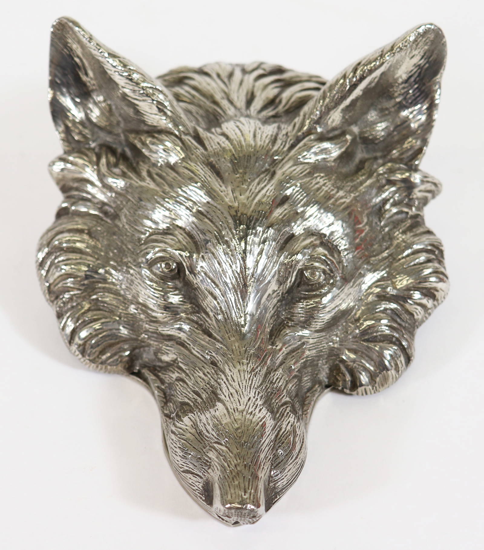 Wolf Head Letter Or Photograph Holder Clip Auction