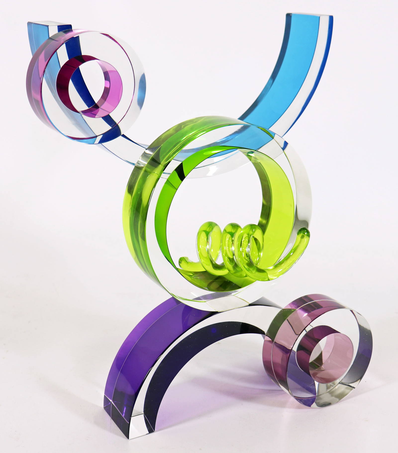 Fay Miller Modern Art Glass Sculpture Auction