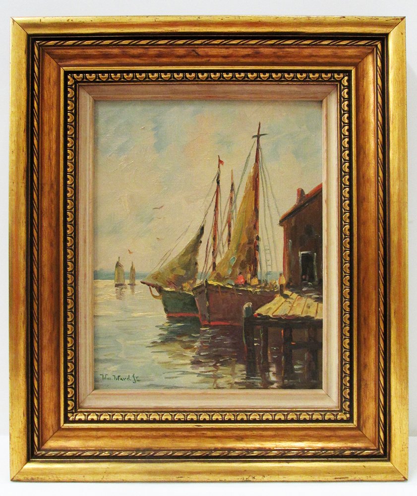 WILLIAM WARD JR. OIL PAINTING