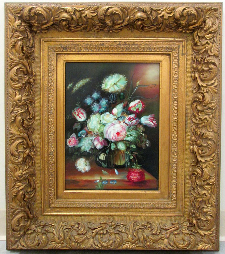 J. HAMILTON STILL LIFE PAINTING