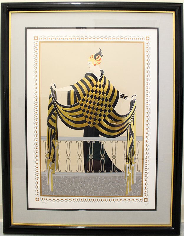 ERTE "THE BALCONY" SERIGRAPH