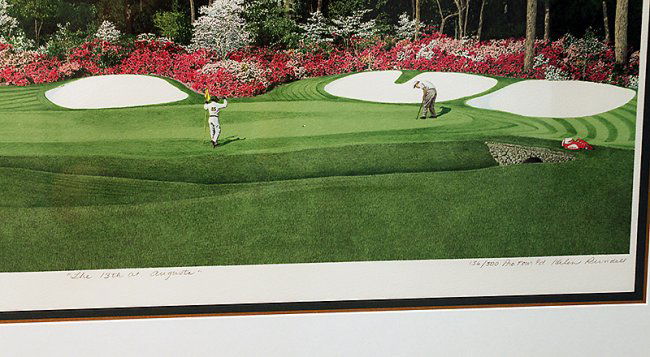 HELEN RUNDELL & ARNOLD PALMER GOLF LITHOGRAPH : Lot 80