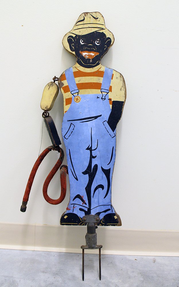 Sprinkling Sambo Black Americana Lawn Sprinkler