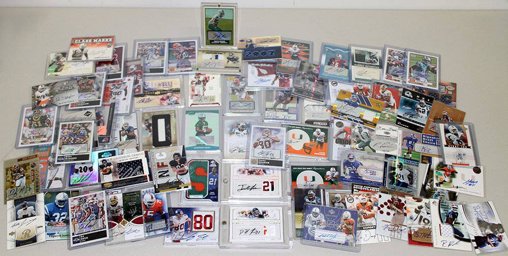 Autographed Sports Card Collection