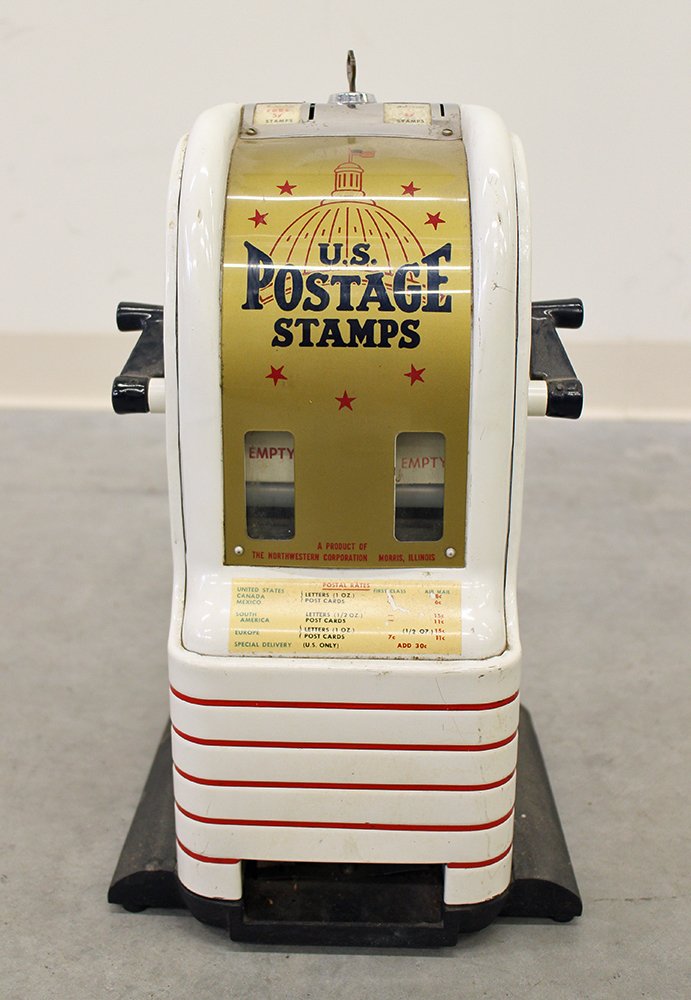 Vintage Stamp Dispenser Machine