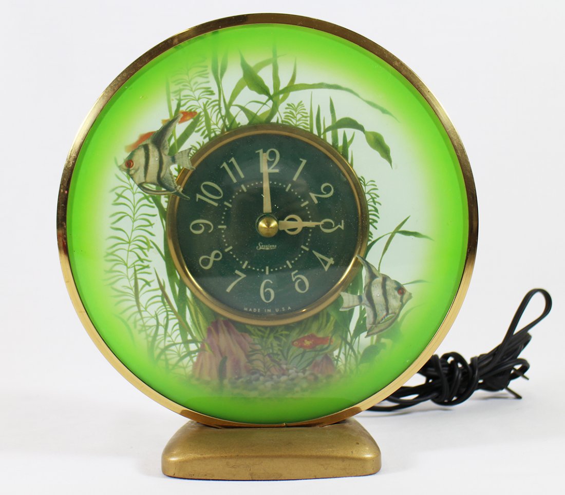 Sessions Aquarius Animated Fish Clock