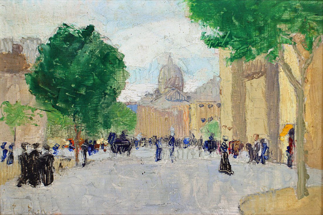 ERNEST DAVID ROTH PAINTING