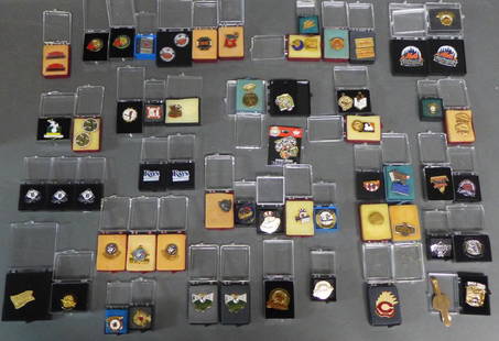 Large Collection Of World Series Press Pins