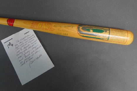 Davey Johnson Autographed Bat