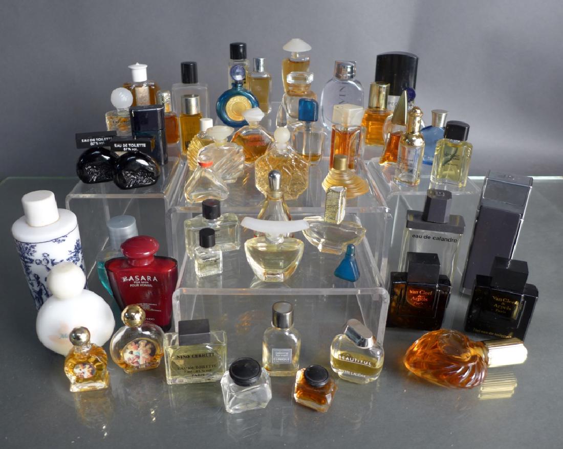 Collection Of Miniature Perfume & Cologne Bottles