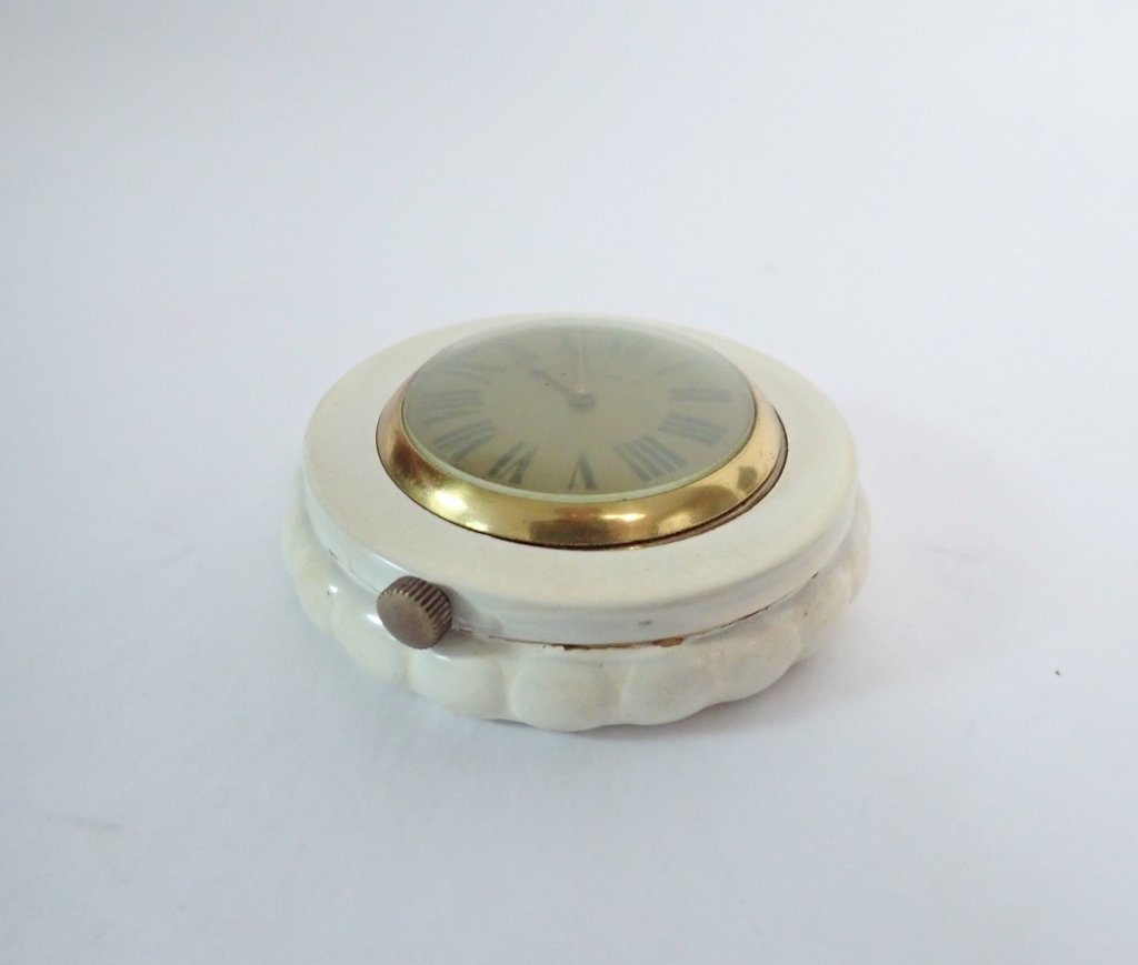 Otto Grun Ladies Pocket Watch Powder Compact