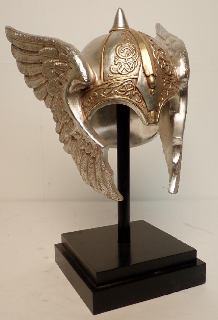 Norse Gods Valkyrie Winged Helmet Statue