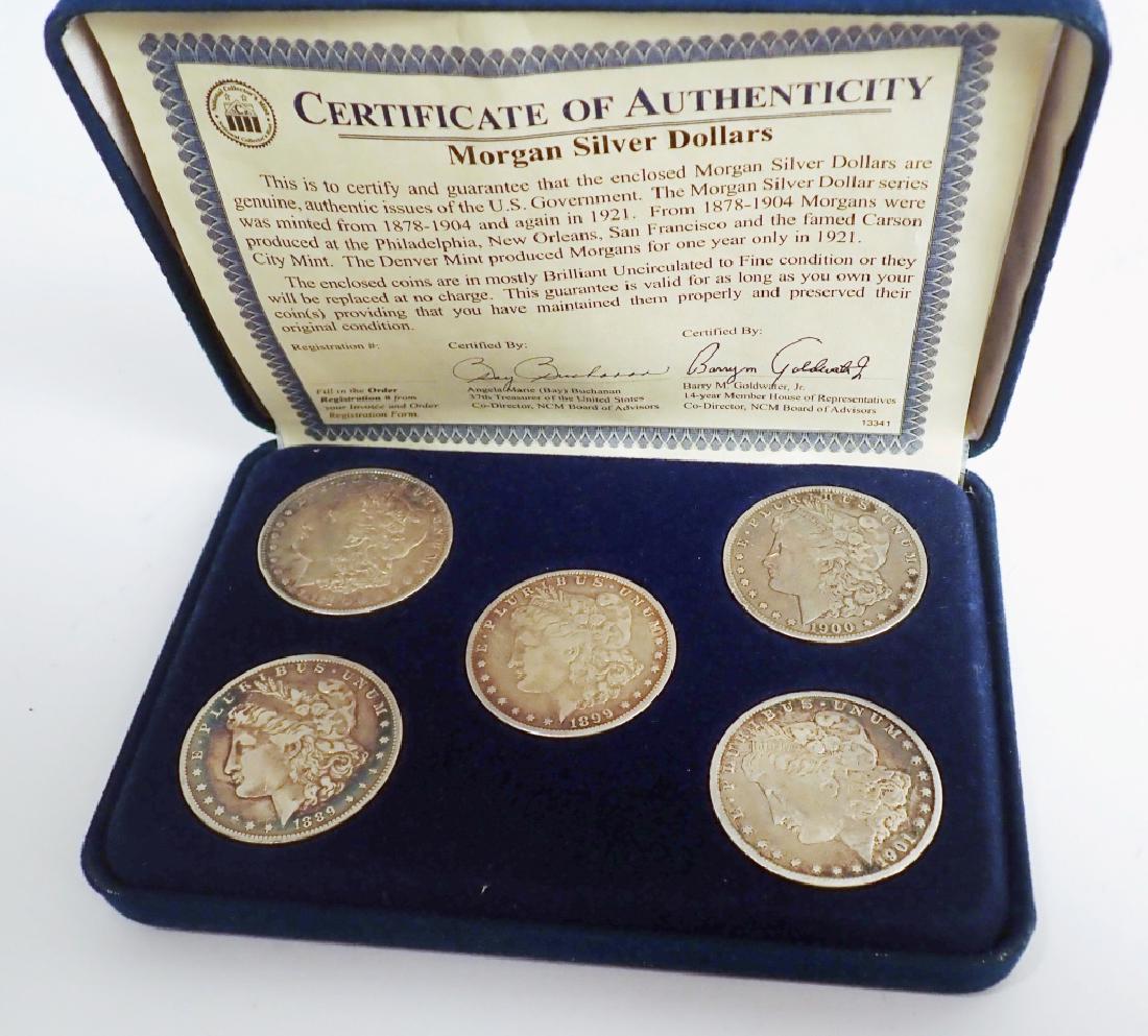 New Orleans Morgan Silver Dollars, Set of 5