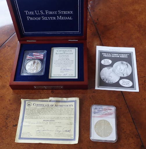 Two 9/11 Commemorative Coins - Oct 10, 2018 | Sterling Associates in NJ