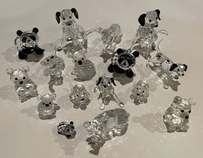Swarovski Crystal Dogs
